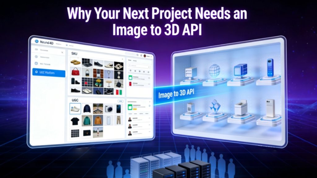 Why Your Next Project Needs an Image to 3D API | Neural4D